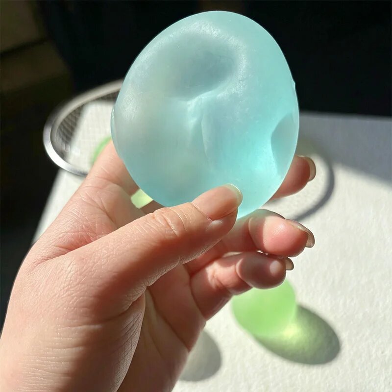 Сенсорные игрушки-антистресс шары с кокосовым маслом 2PCS, Dreamy Blue