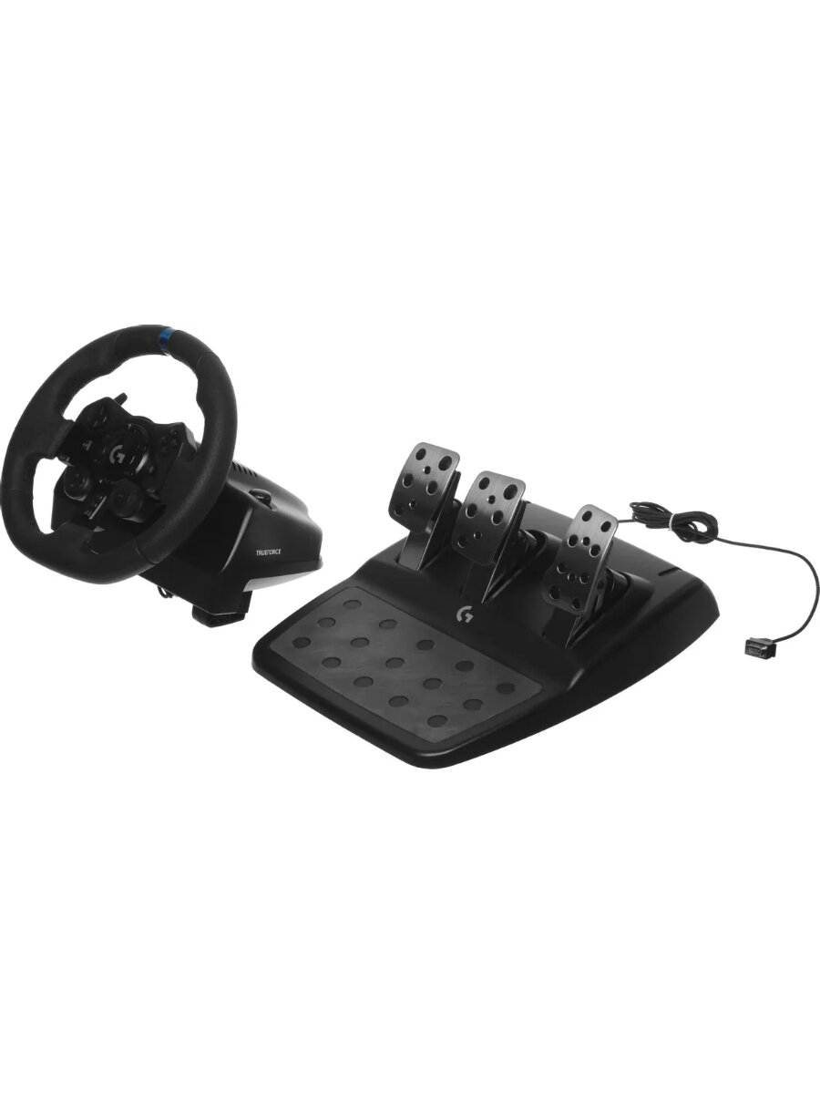 Руль Logitech G923 черный, 941-000150/941-000151