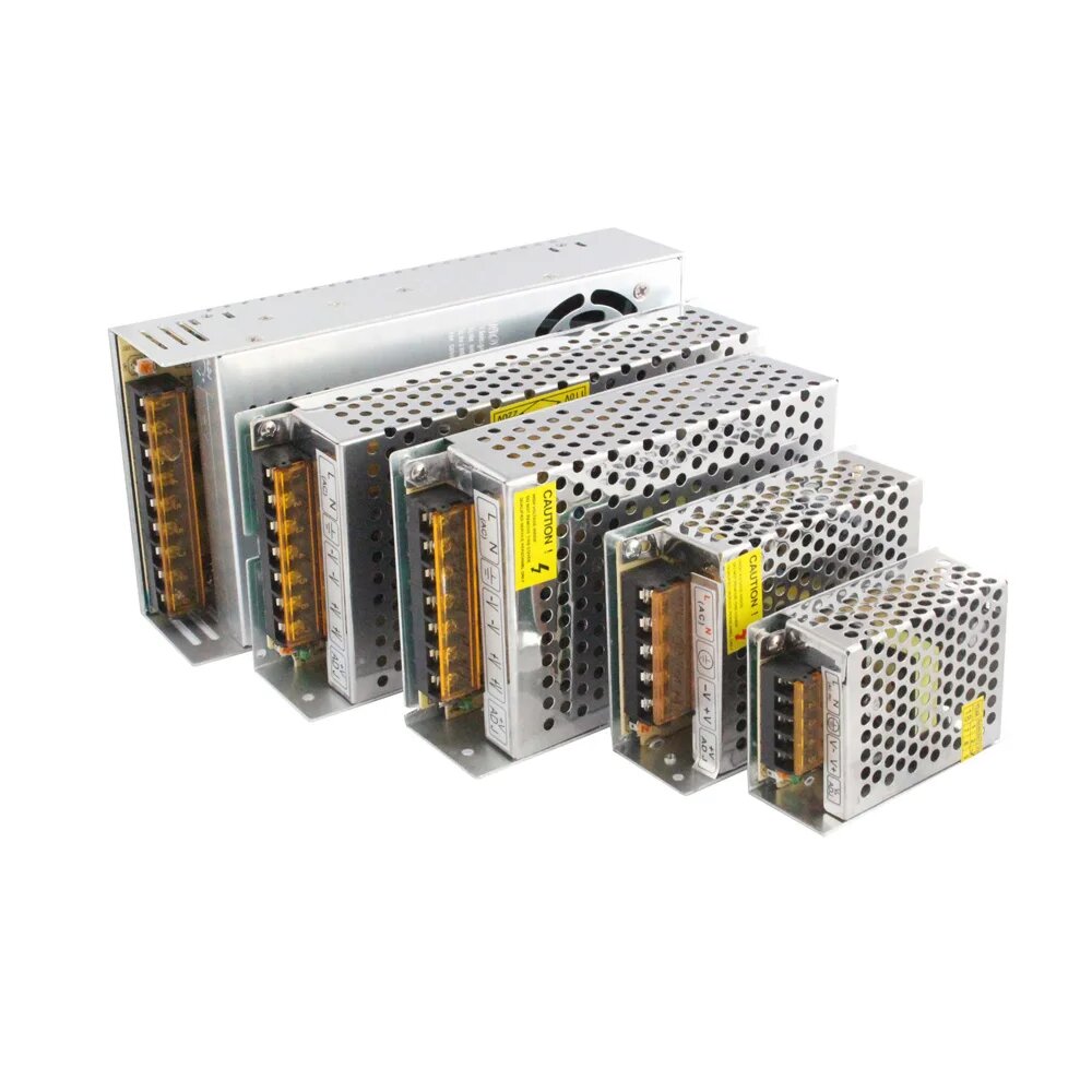 Трансформатор MJJC 5В для светодиодов 5V 40A 200W — фото 1