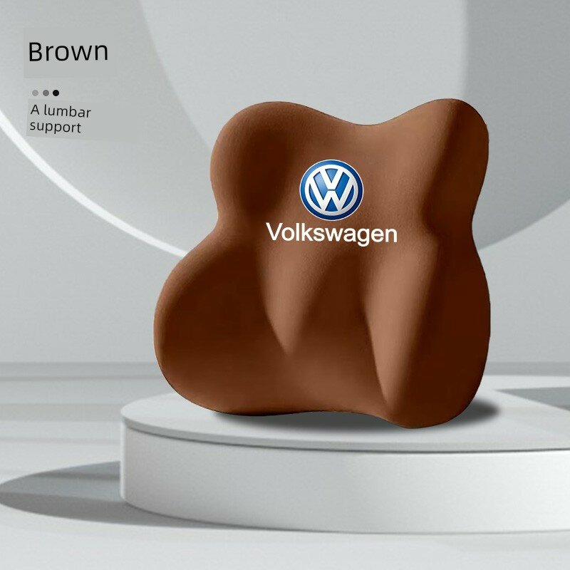 Премиум-пенополиуретановая подушка для поясницы автомобиля Volkswagen ID3/ID4/CROZZ/ID4X, бежевая