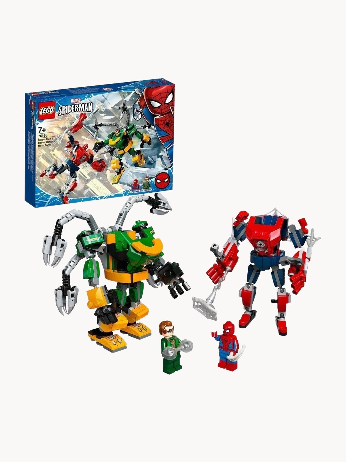 Lego 76198 Super Heroes Битва роботов: Человек-Паук против Доктора Осьминога