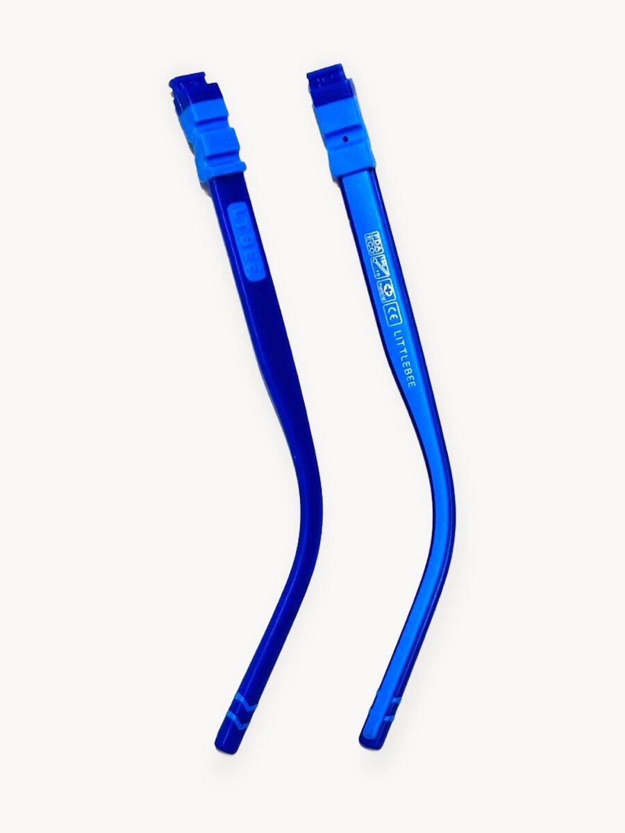 Дужки/заушники голубые для детских очков