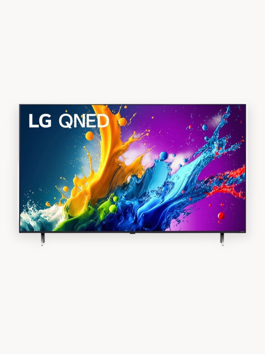 Телевизор LG 86QNED80T6A. ARUG, 4K Ultra HD, черный