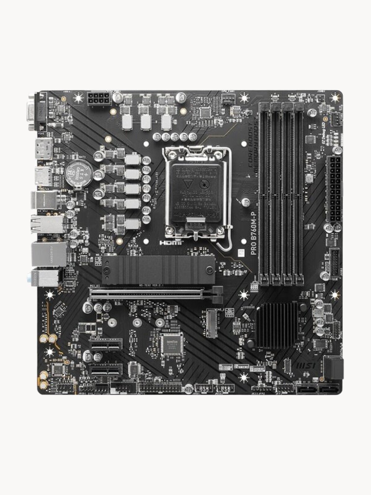 Материнская плата Msi PRO B760M-P (LGA1700, mATX)