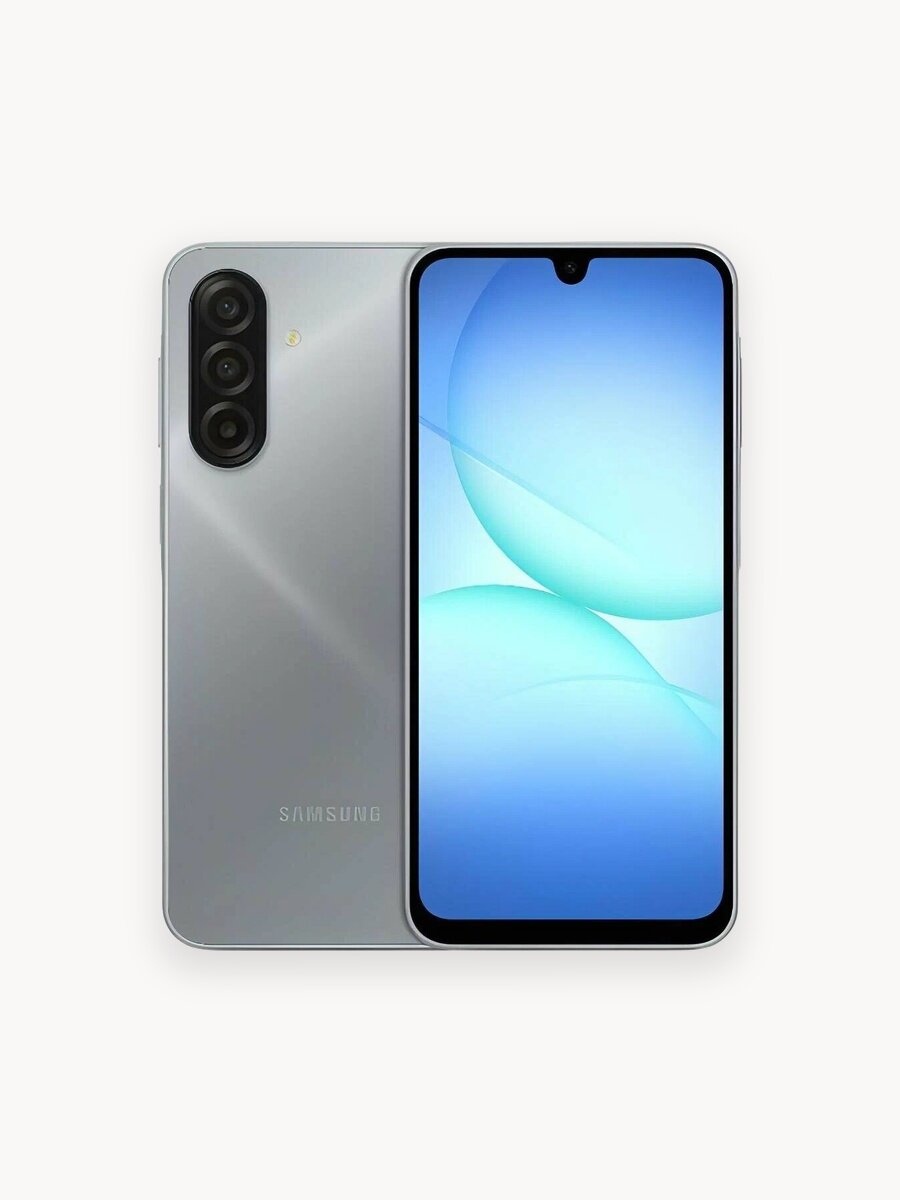 Смартфон Samsung Galaxy A17 8/256GB, Dual nano SIM, Grey (серый) без RUStore/MAX EU