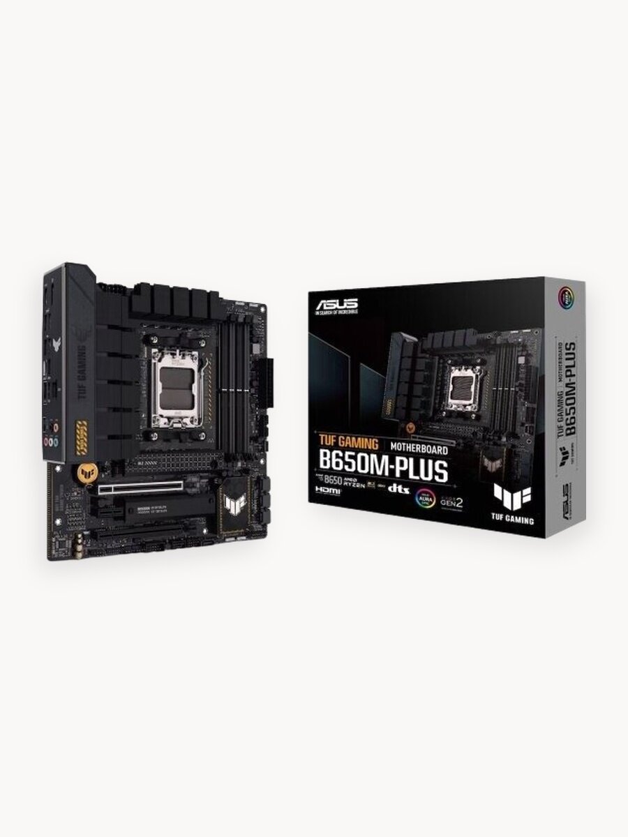Материнская плата Asus TUF Gaming B650M-PLUS (AM5, mATX)