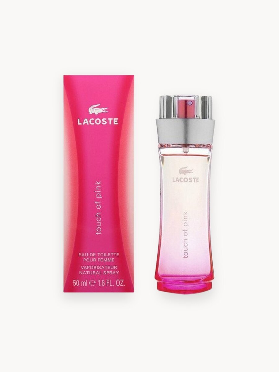 Туалетная вода Lacoste женская Touch of Pink 50 мл