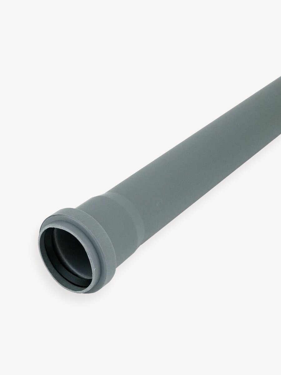 Труба для внутренней канализации 50 полипропиленовая, 2м, Политэк