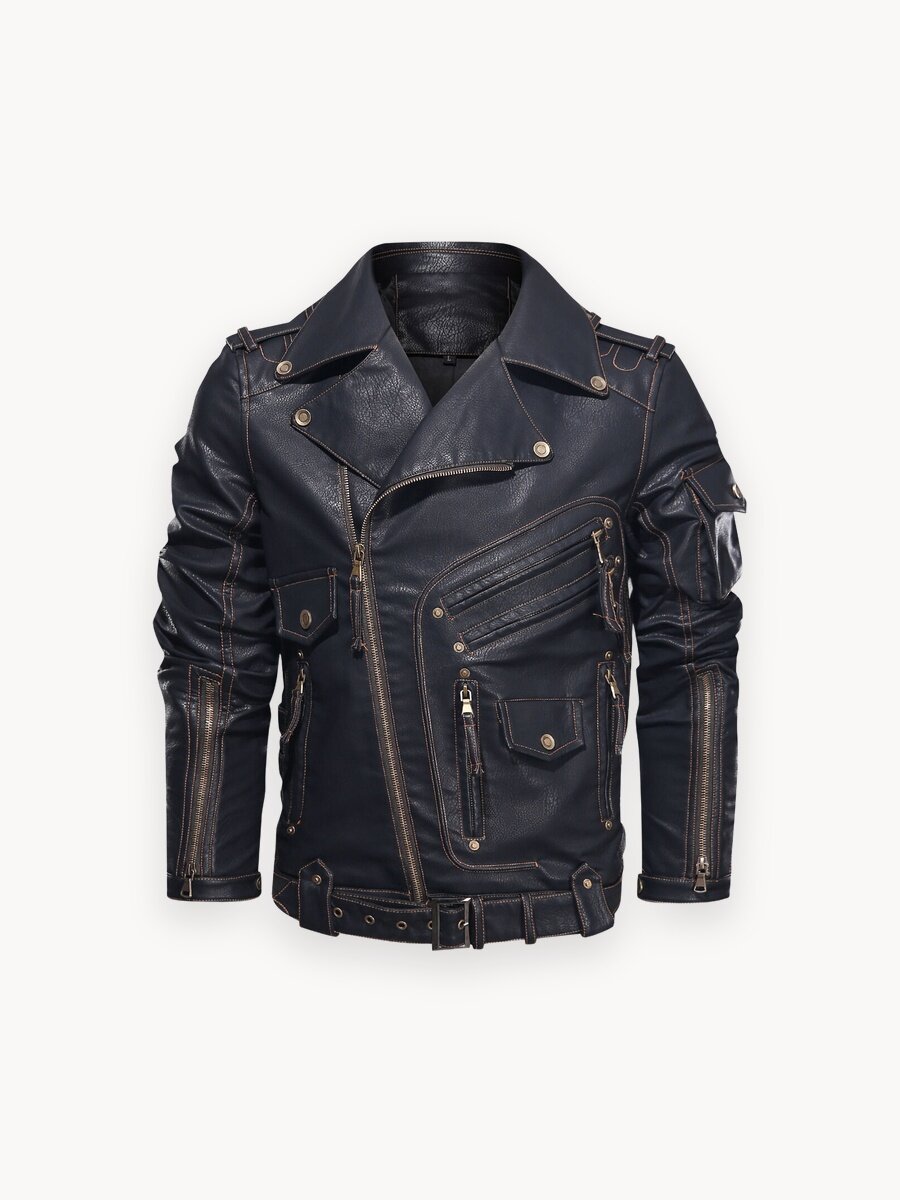 Куртка кожаная