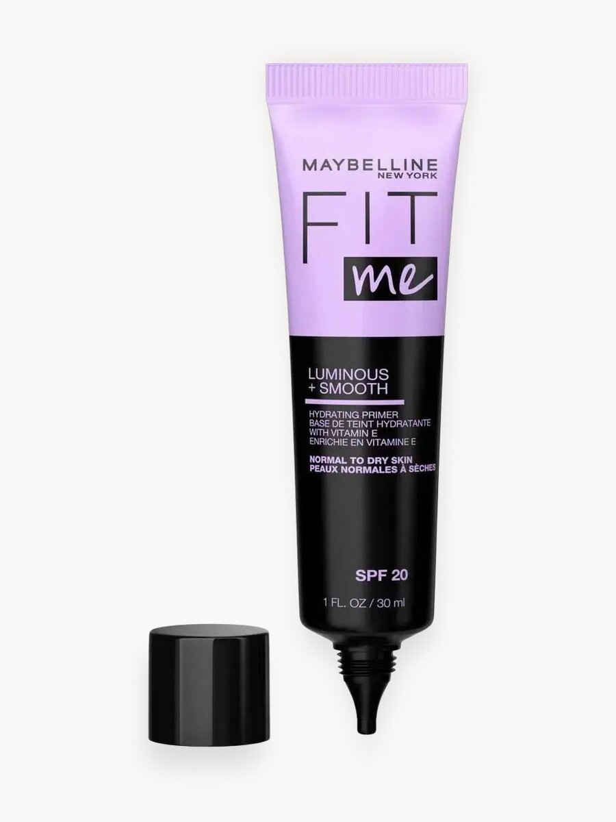Maybelline New York Праймер для лица Fit me Основа под макияж, SPF 20, 30 мл, увлажняющий