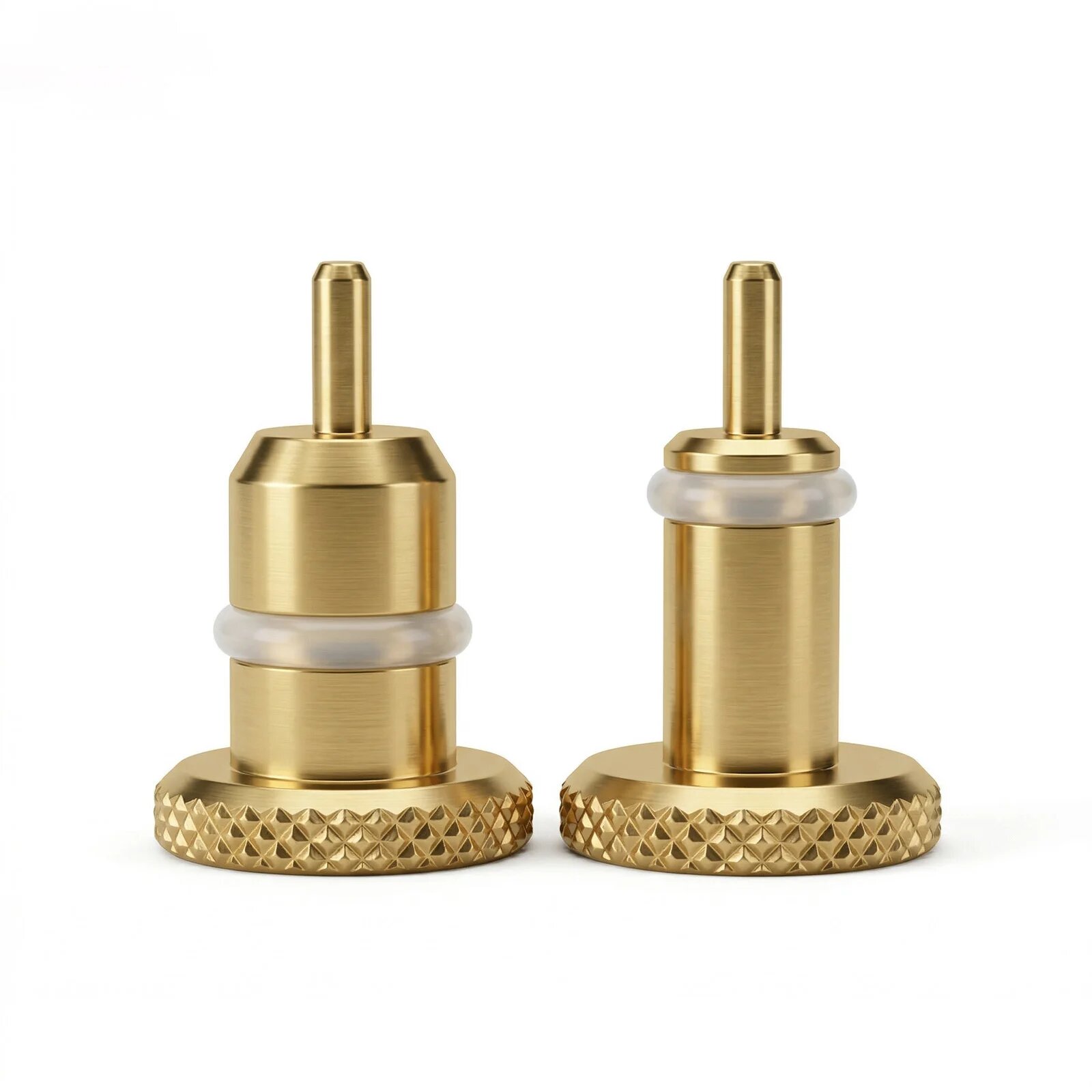 Золотые заглушки для разъемов OKCSC DC35 DC44 3.5mm and 4.4mm