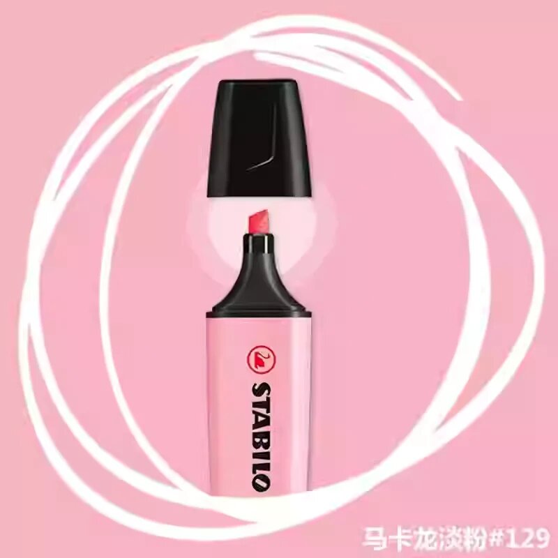 Маркеры Stabilo 70 BOSS для детей Розовый, Macaron Pink