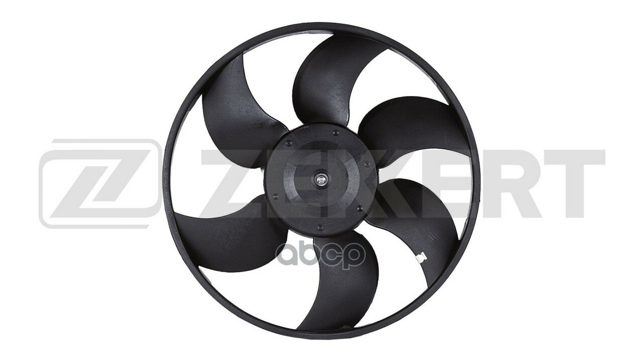 Вентилятор радиатора Renault Logan 07- Sandero/Stepway 07- Duster 11- Lada Largus 12- Zekkert арт. mk-7114