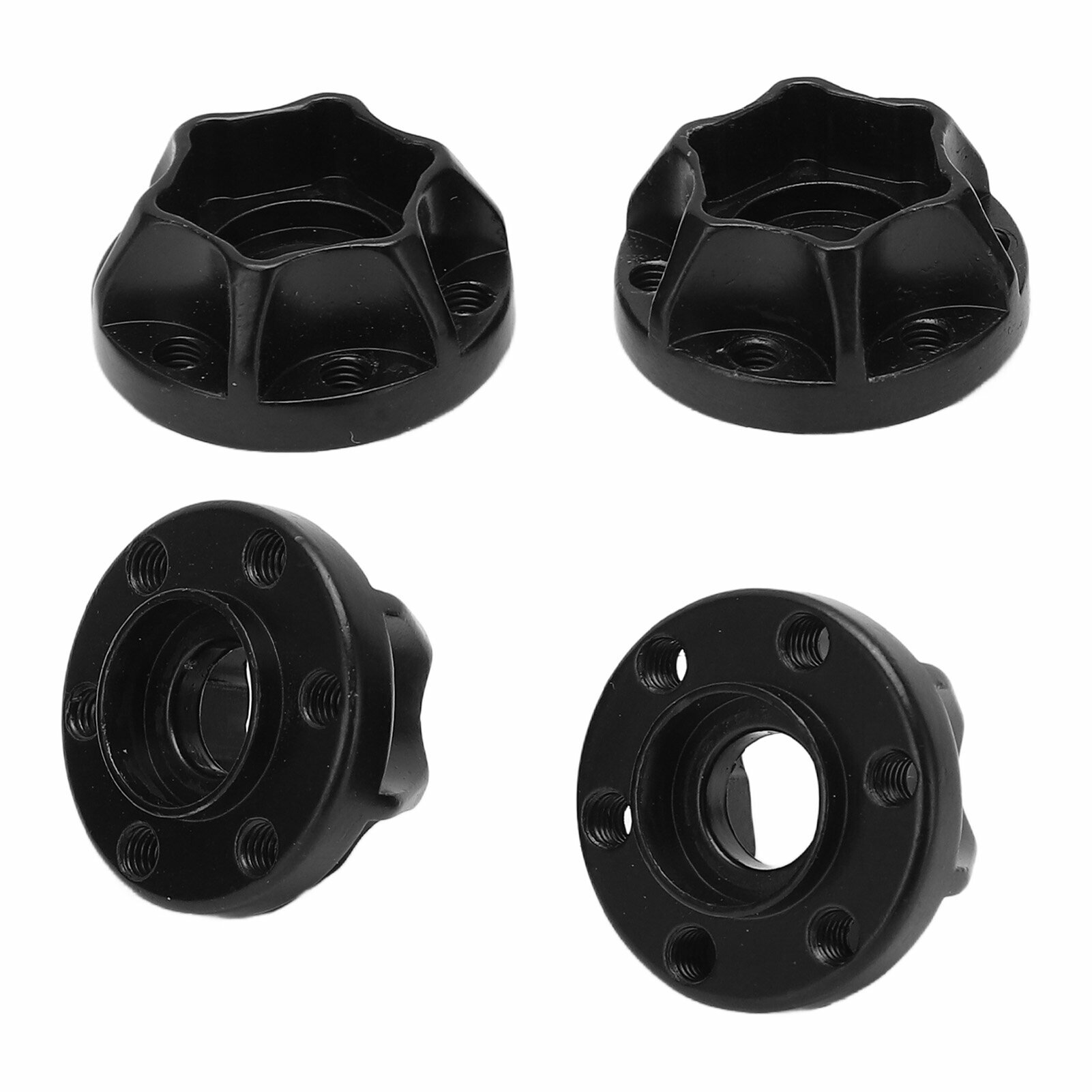 Комплект 4-х колесных хабов 12 мм для RC-моделей, толщина 10 мм, для колес 1.9 и 2.2 дюйма