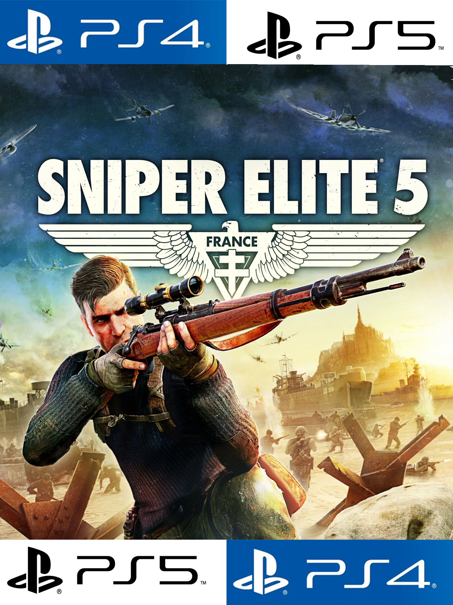 Игра Sniper Elite 5 , цифровая версия, PlayStation 4/5, Русский язык