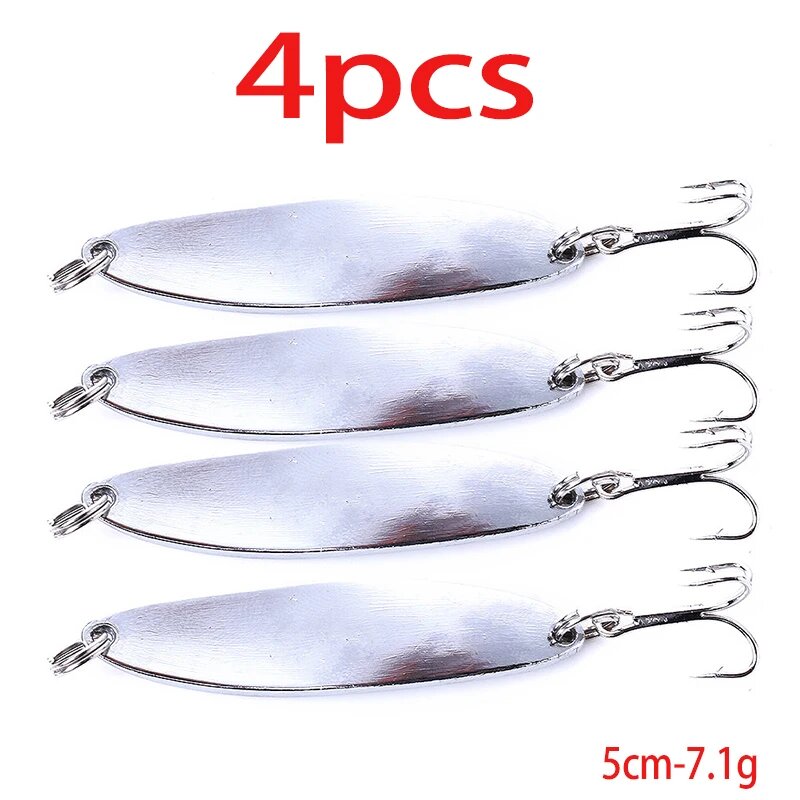 1 шт. жесткий металлический золотой/серебристый цвет, Троллинговые блесны, воблер с блестками, для щуки, карпа, стандартные рыболовные снасти для ловли сома