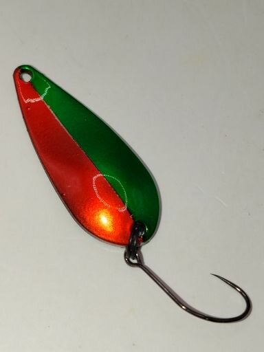 Блесна FOREST PAL Limited 35 мм UV 3.8 г воблер-блесна для щуки, окуня, судака и жереха