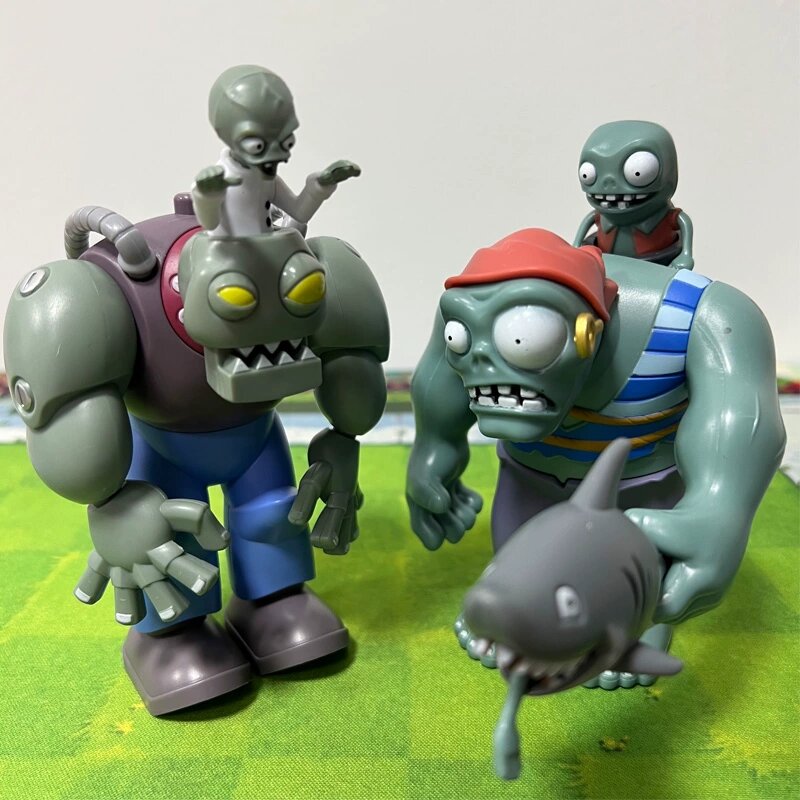 Детская игрушка «Растения против зомби» The Zombie Dr. Zombie Big Boss, аутентичная модель одного мальчика Большой