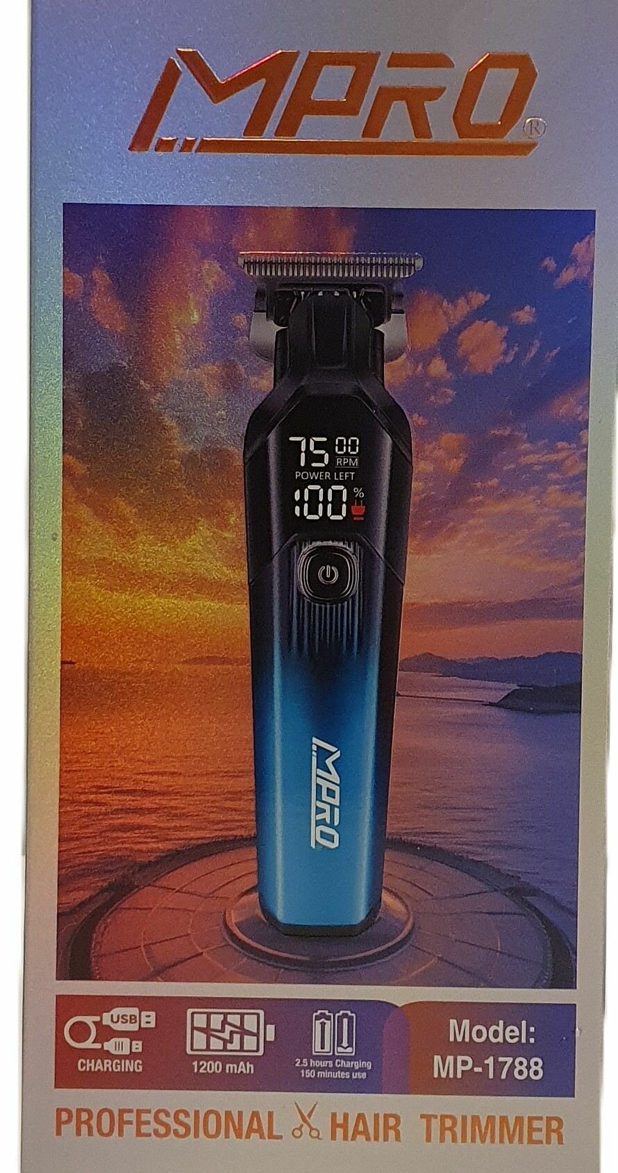 Профессиональный триммер для волос MPRO MP-1788