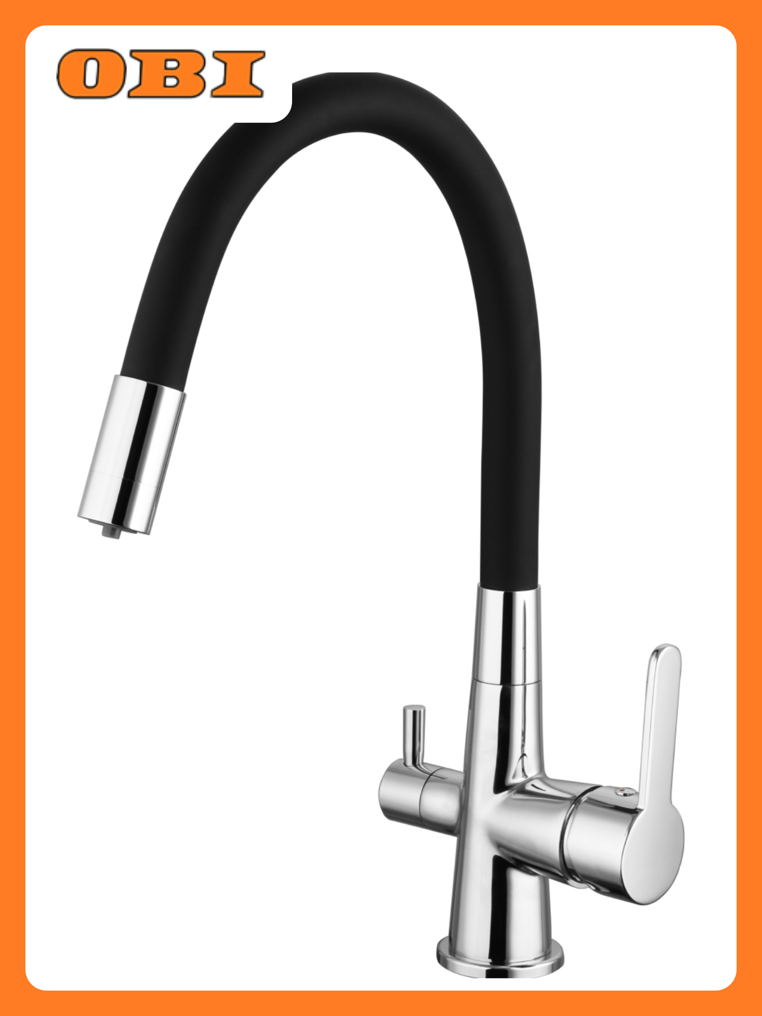 Cмеситель для кухни с гибким изливом и фильтром воды TOKITO TOK-AIS-1018