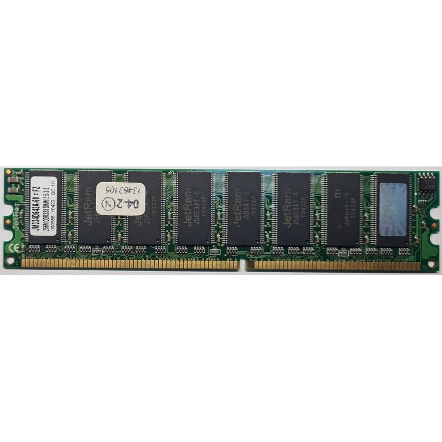 Модуль памяти DIMM DDR333 PC2700 256Mb JetRam (JETRAM JM334D643A-60)