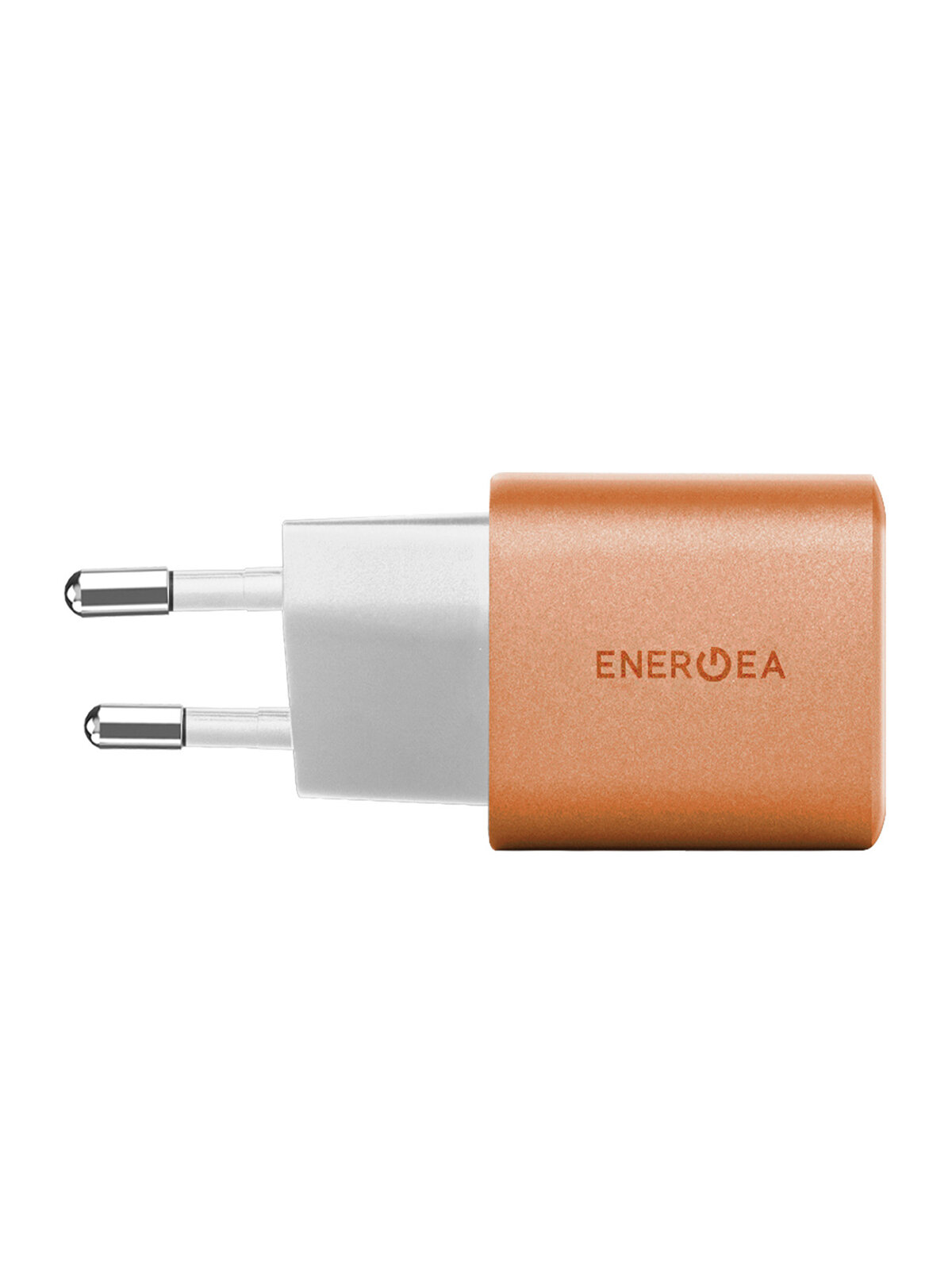 Зарядное устройство Energea AmpCharge GaN, быстрая зарядка, USB-C PD 35W + USB-A QC 3.0 30 W, PPS 33W, оранжевый