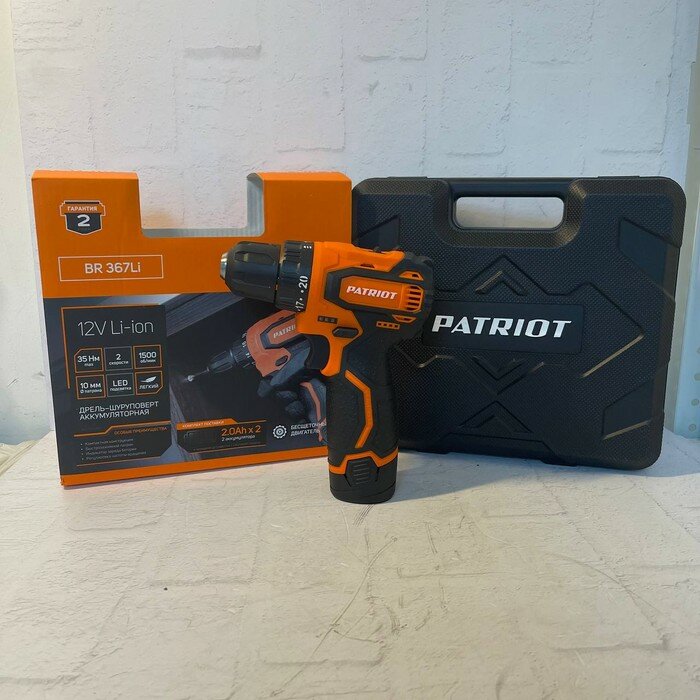 Шуруповерт Patriot BR 367Li