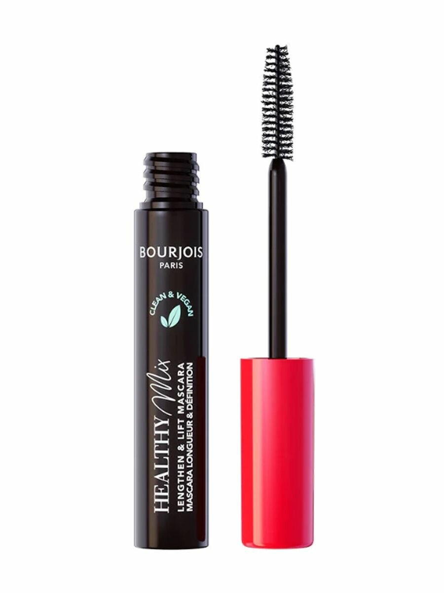 Bourjois тушь для ресниц удлиняющая MASCARA HEALTHY MIX LENGTH&LIFT 001 BLACK
