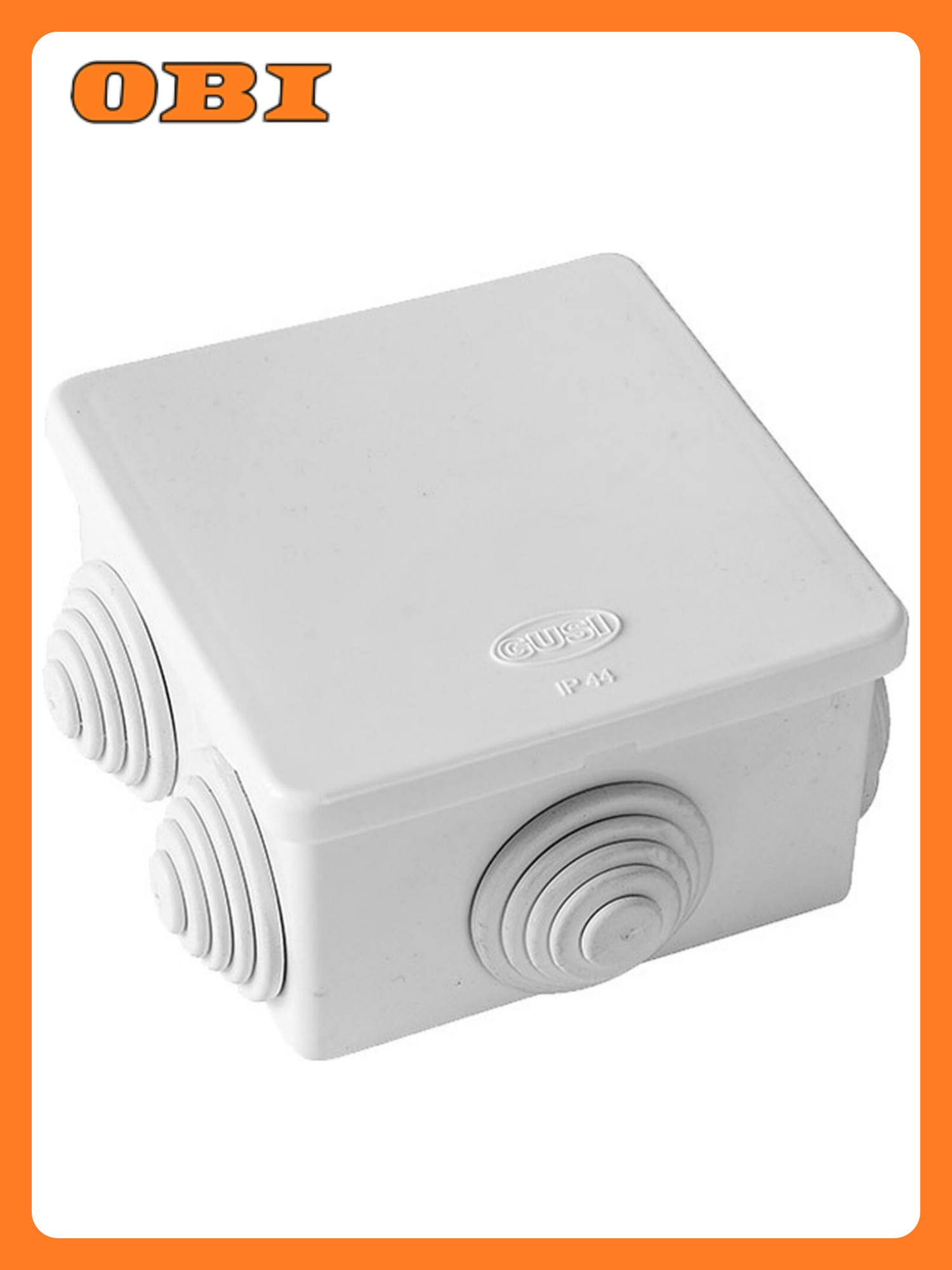 Распределительная коробка Gusi Electric С3В76 6 вводов 70х70х40 мм