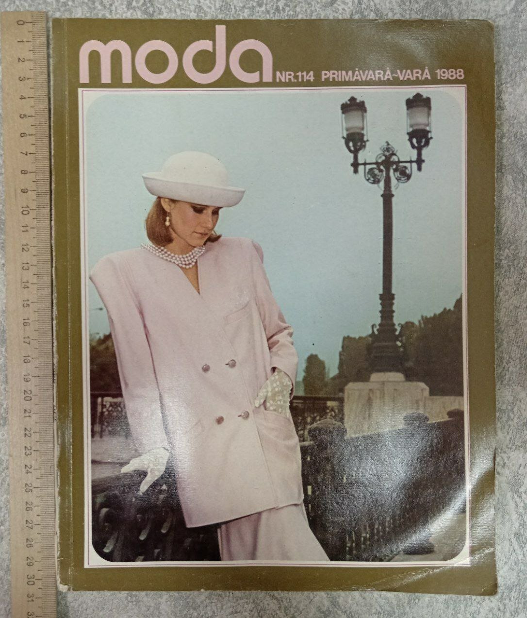 Журнал Moda № 144, Primavara-Vara 1988 (Мода № 144, весна-лето 1988)