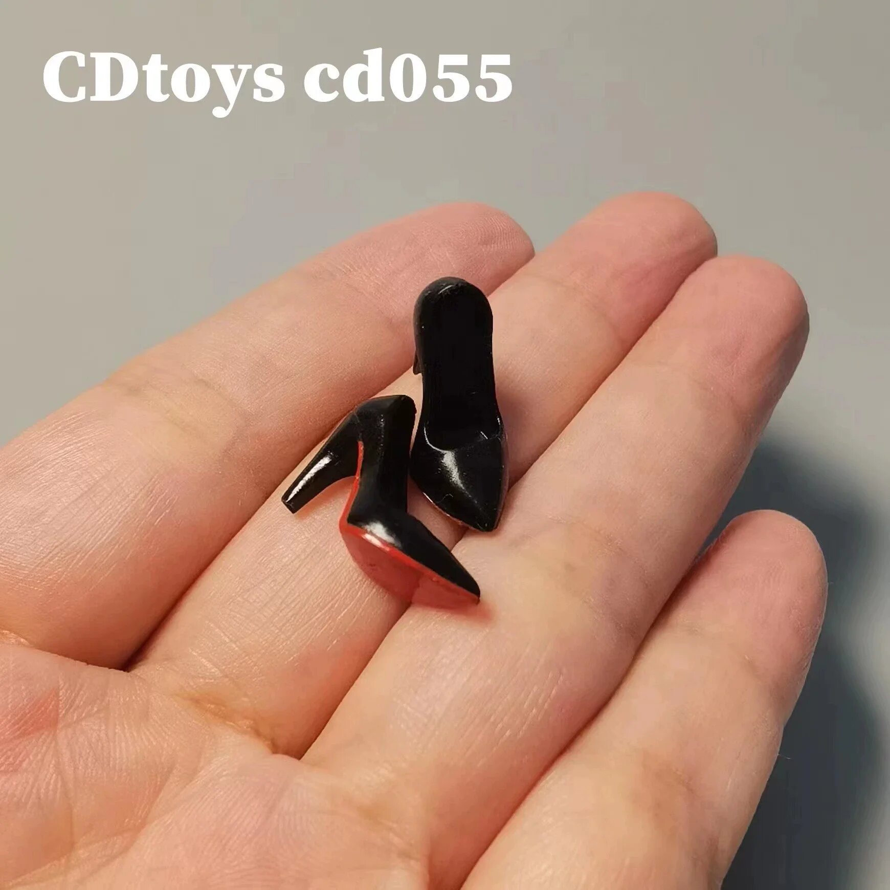 Tbleague 1/12 Туфли TW09/TW10 для Phicen Черный, CD055C