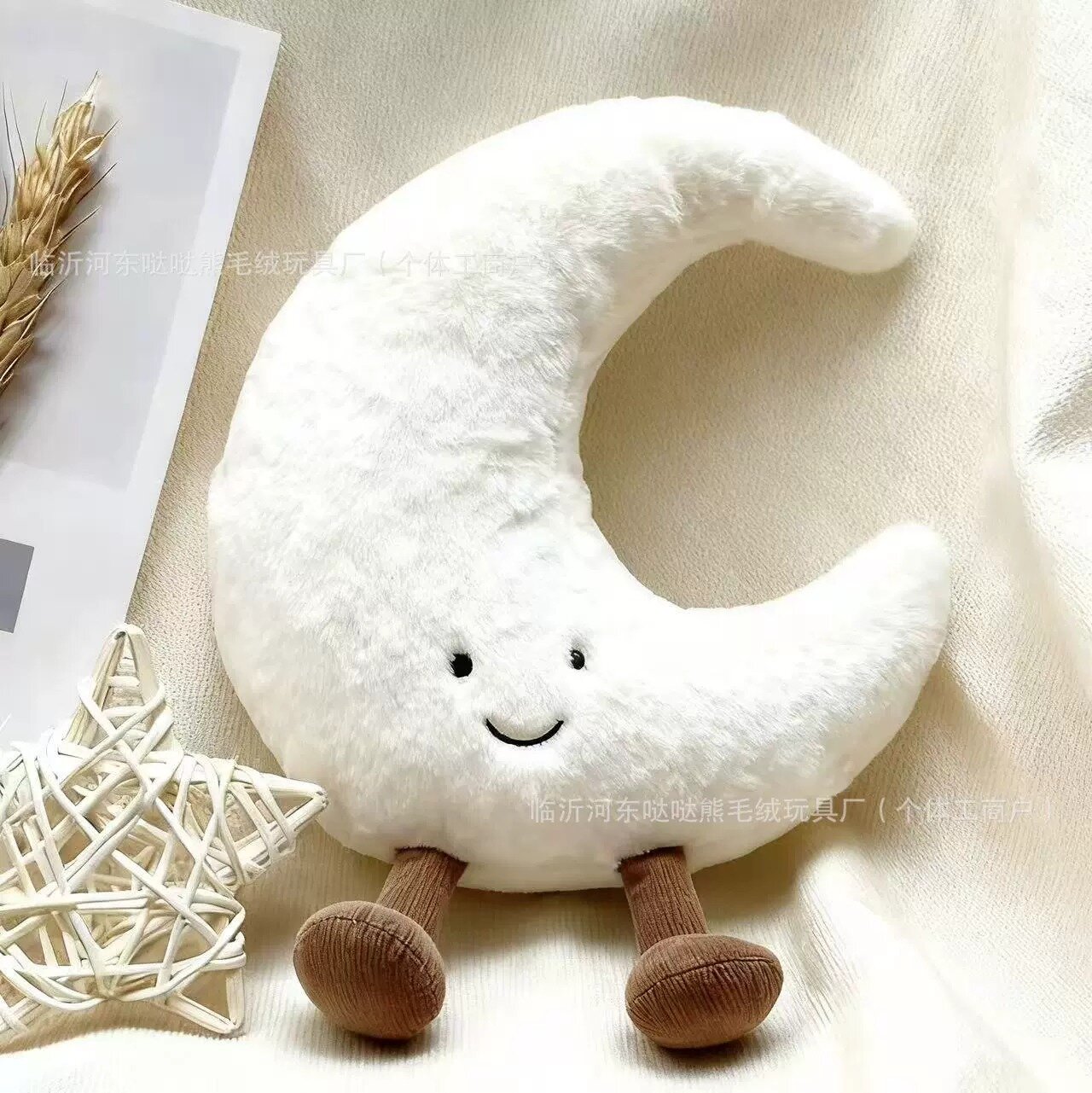 Пуховые игрушки, милая луна, подушки, плюшевые игрушки. 25cm