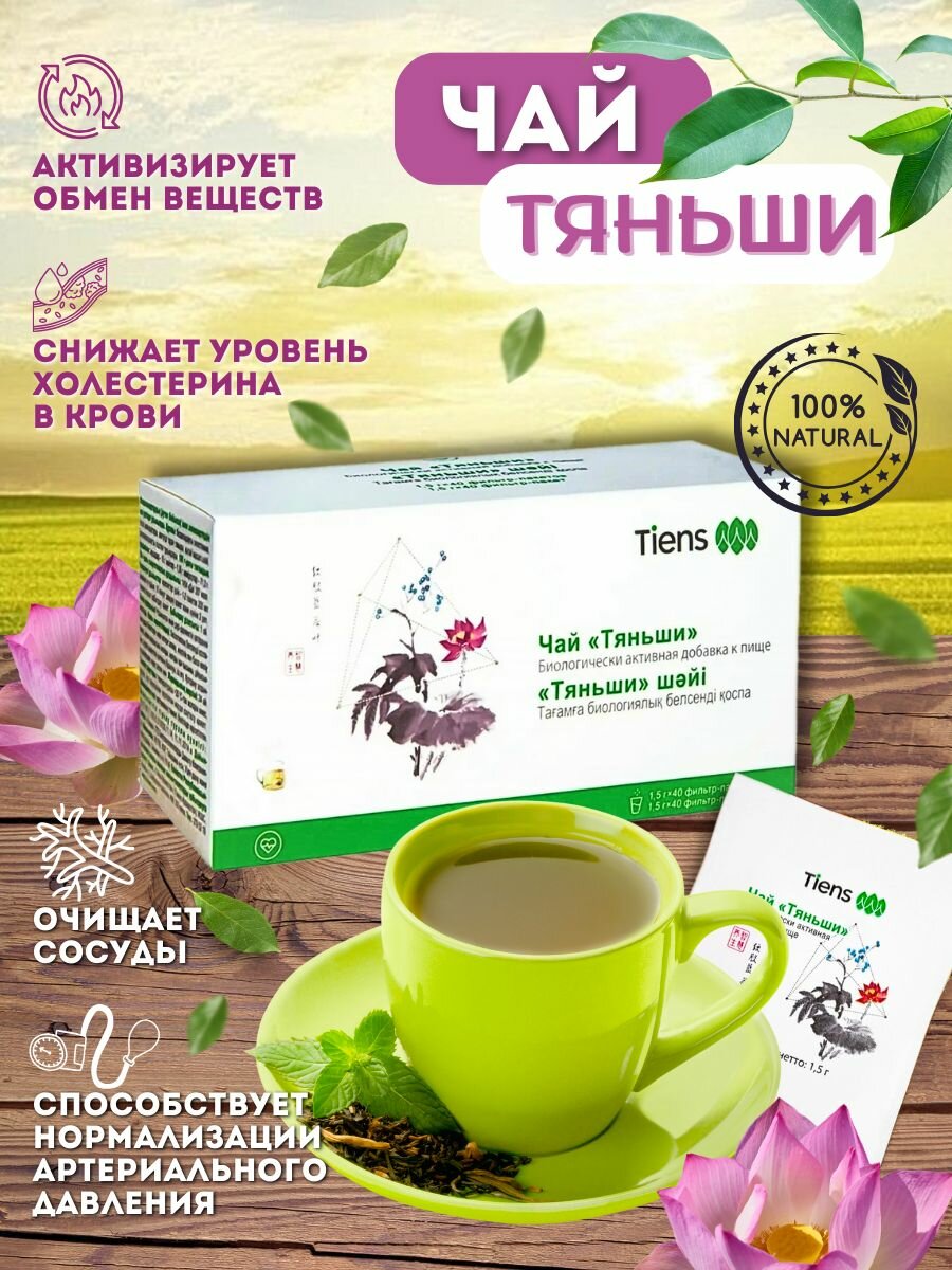 Биологически активная добавка к пище "Чай "Тяньши" (фильтр-пакеты по 1,5 г)