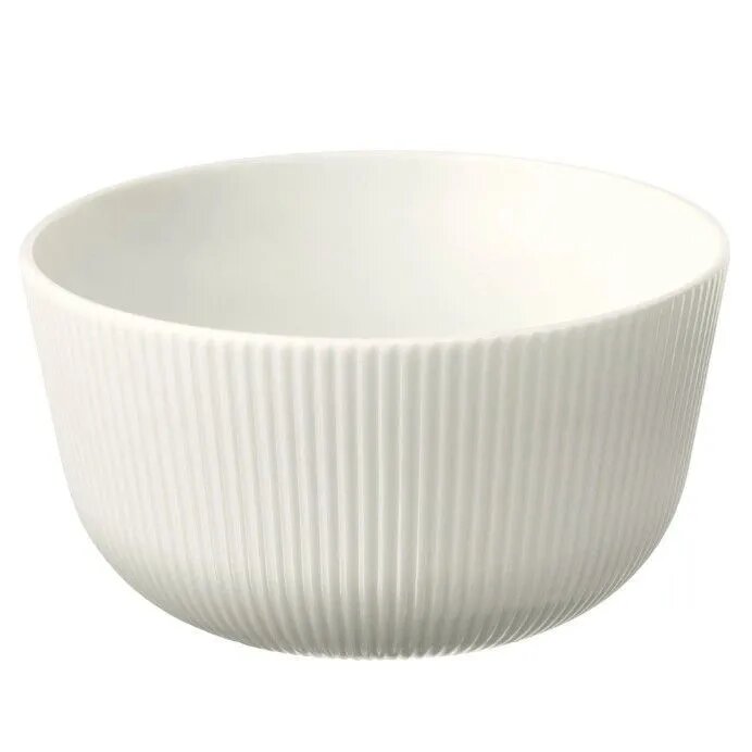 Миска OFANTLIGT 500 мл белый, 1 шт