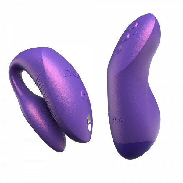 Идеальный вибратор для пар с сенсорным пультом We-Vibe Chorus Pro Violet