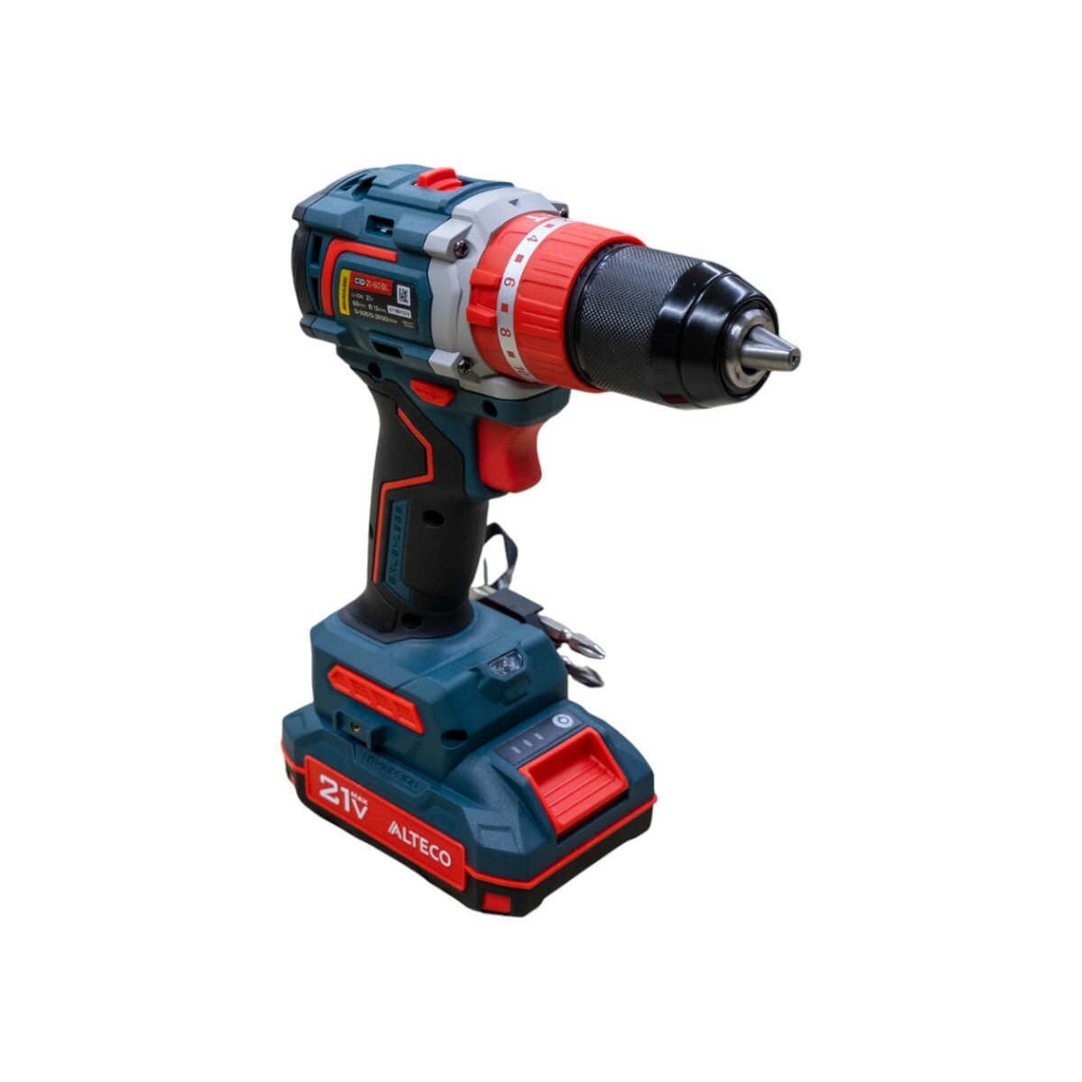 Шуруповерт аккумуляторный ударный 21В 2Ач 60Нм CID 21-60 BL ALTECO