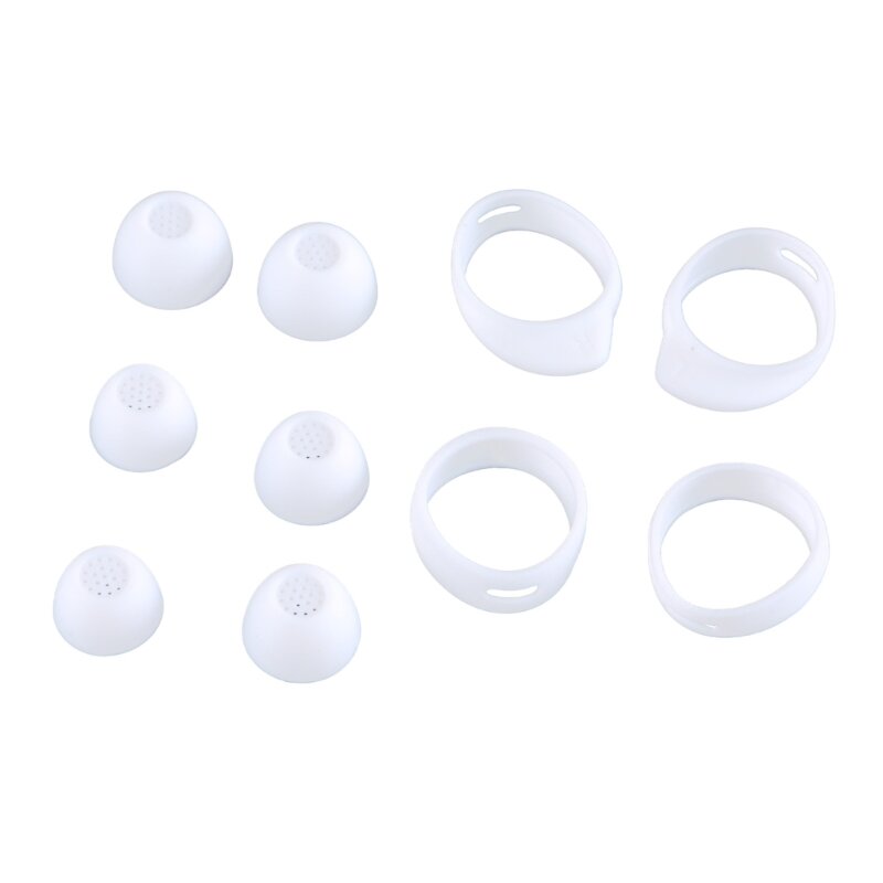 Силиконовый Чехол Для наушников Samsung Galaxy Buds FE-Белый