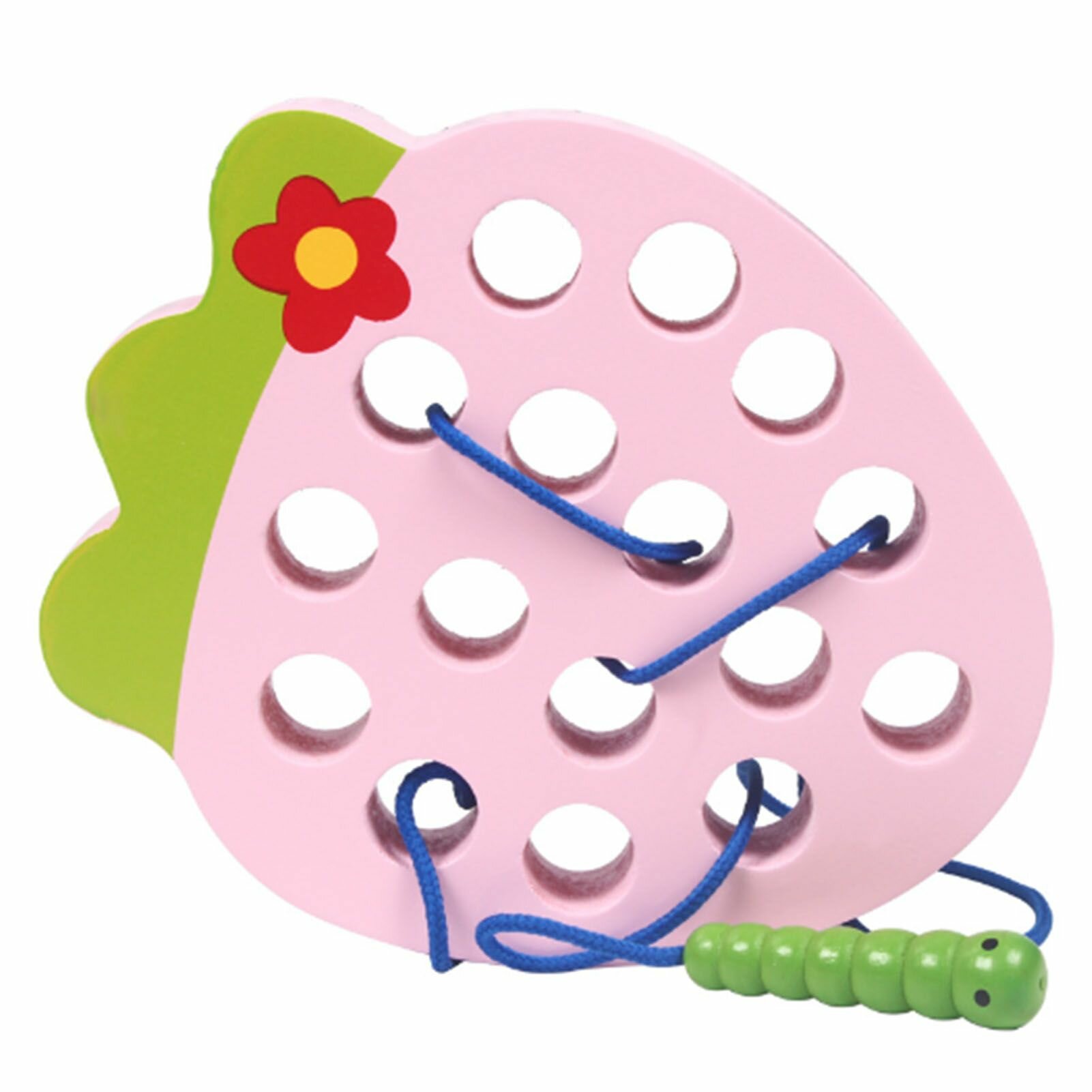 Клубничная шнуровка-нитка: Монтессори, поедающая червей, путешествие