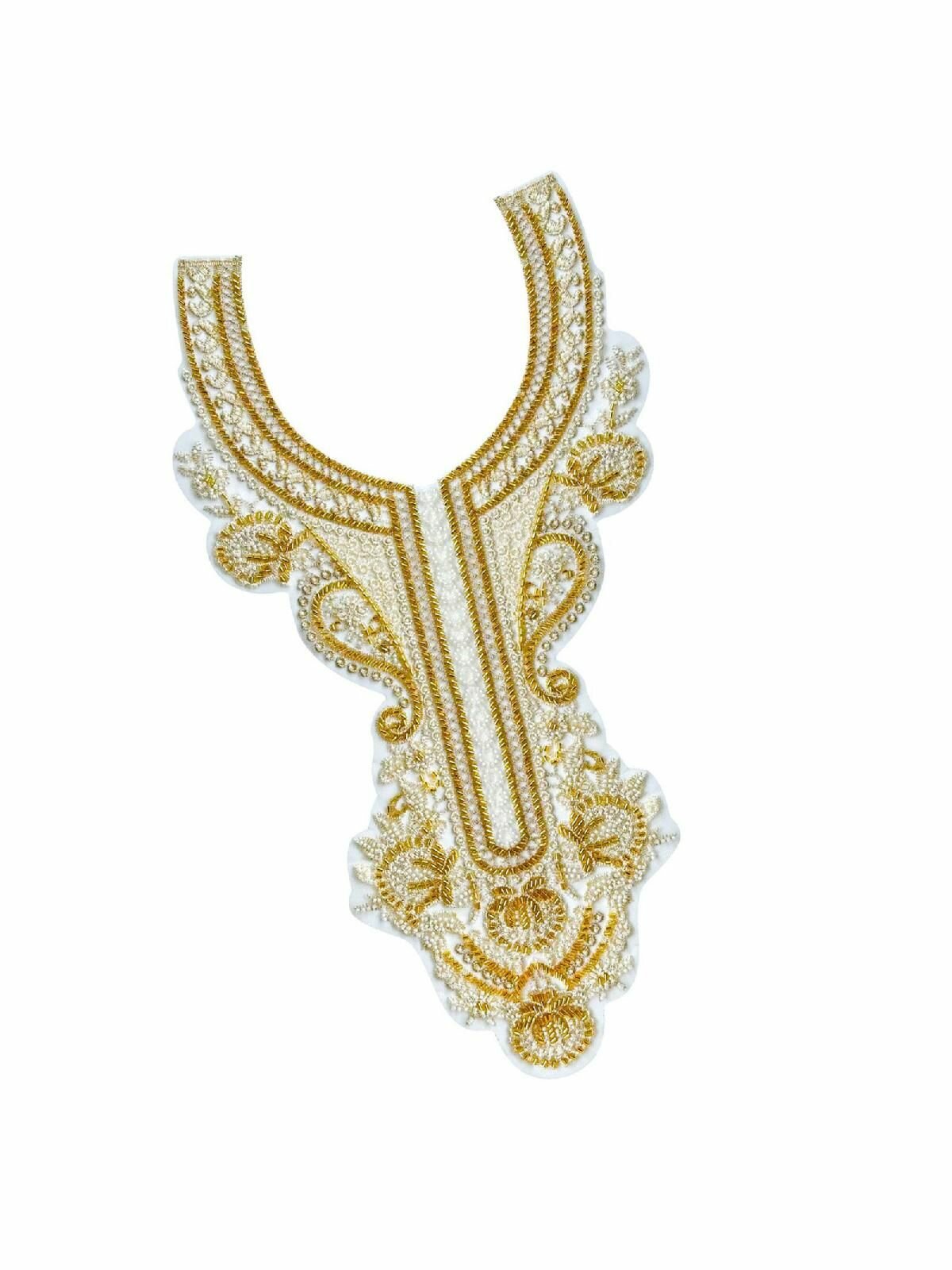 Нашивные воротнички для свадебного платья