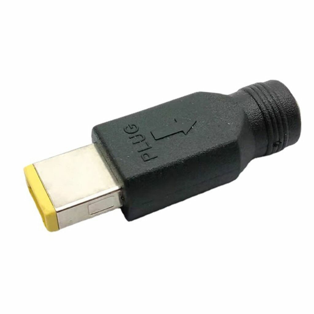 Кабели питания, Переходник для преобразования питания DC5521 в адаптер с квадратным портом для YOGA 11S 13