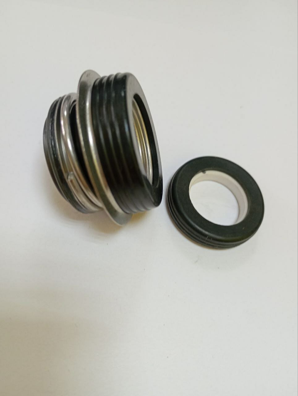 Уплотнение торцевое CARVER CGP259/259-2 сальник керамический водяного насоса мотопомп Д. мм 2части ,