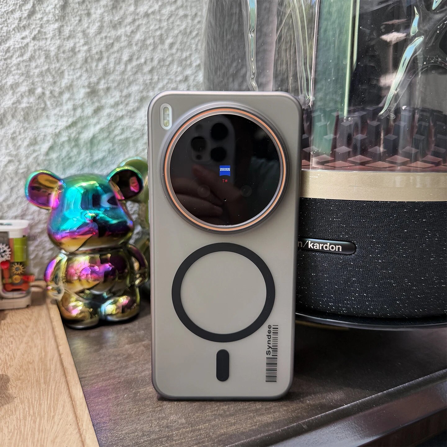 Чехол для VIVO X300 X200 Pro MINI, ультрастильный матовый тонкий магнитный Черный, Black, vivo X300