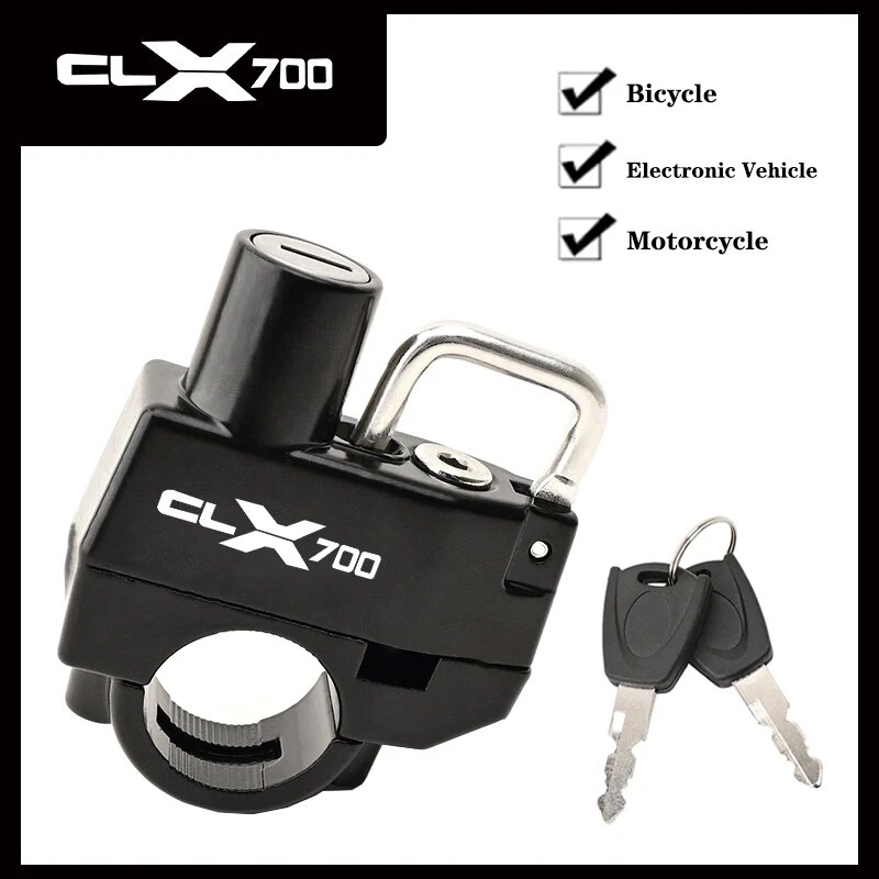 Замок для мотоцикла CLX 700, противоугонный, цвет: Handle
