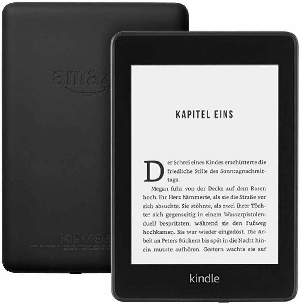 Amazon 6" Электронная книга Amazon Kindle paperwhite 4（2018）Signature Edition , черный