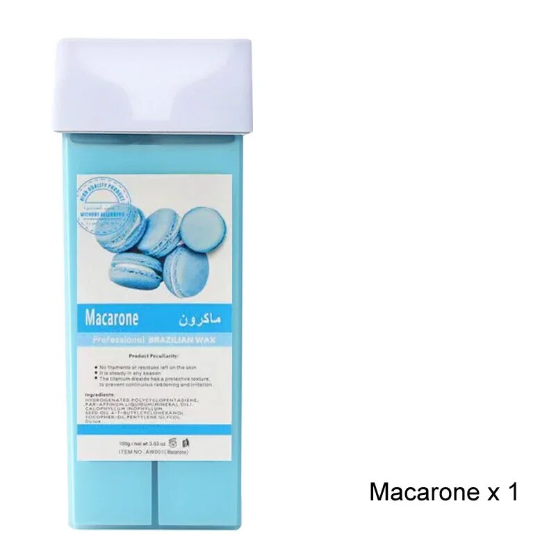 Универсальный Набор Для Горячей Депиляции С Нагревательным Устройством, Воск-роллер Для Удаления Волос На Теле И Лице