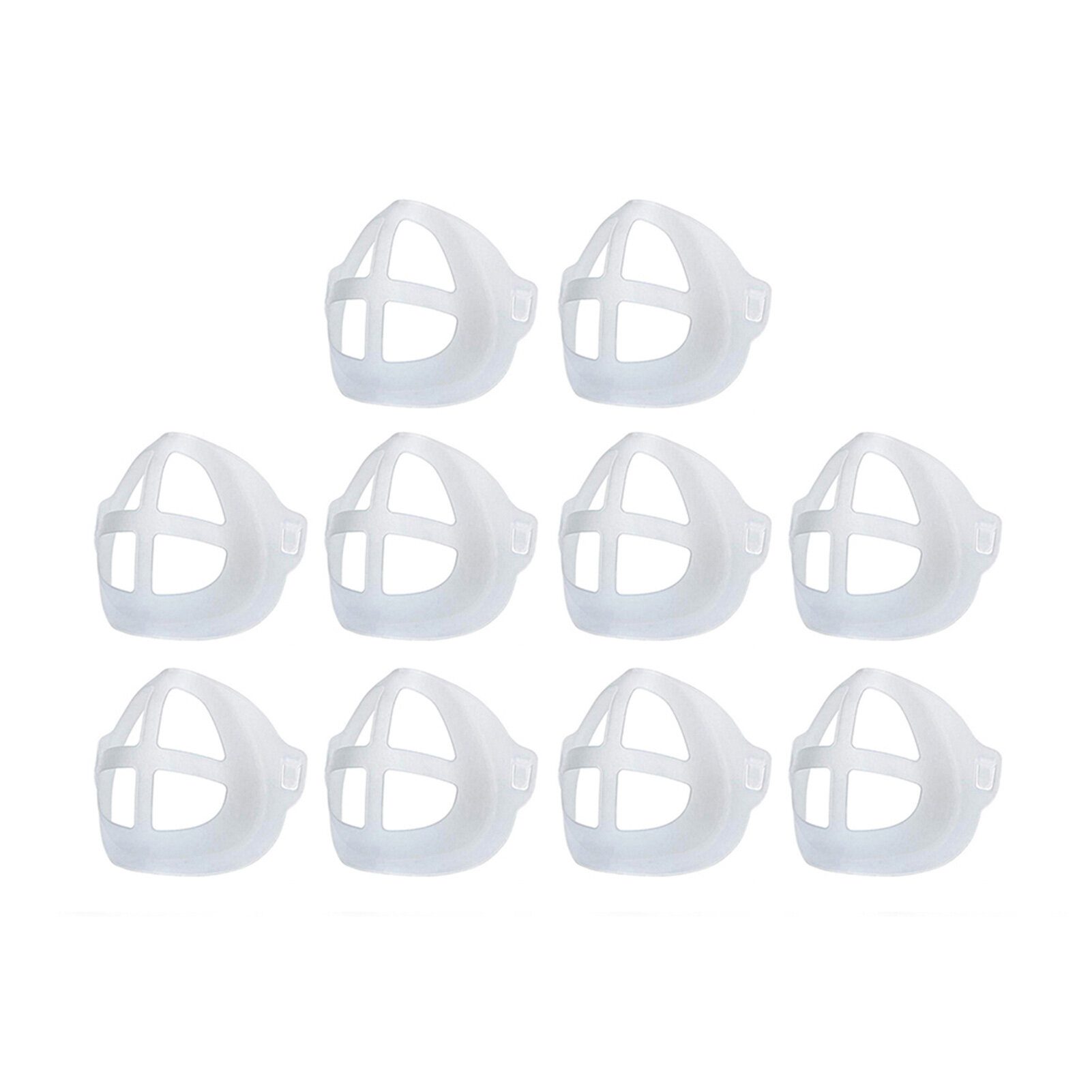 10 шт. 3D кронштейн для маски 3D держатель маски внутренняя поддержка защита рта и носа помада увеличивает пространство для дыхания способствует свободному дыханию