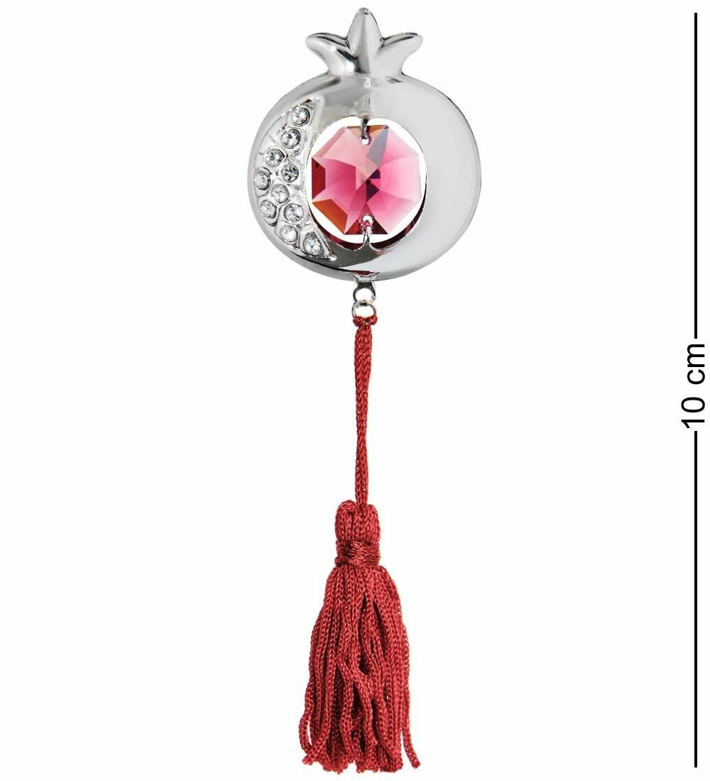Фигурка посереб. Гранат с цв. кр. A971420 Crystal Temptations, Металл, кристалл