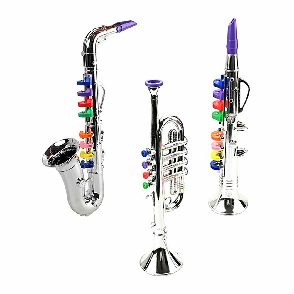 Саксофон Для Детей, Музыкальный Инструмент, 1 Комплект, Обучение Голосовому Ритму