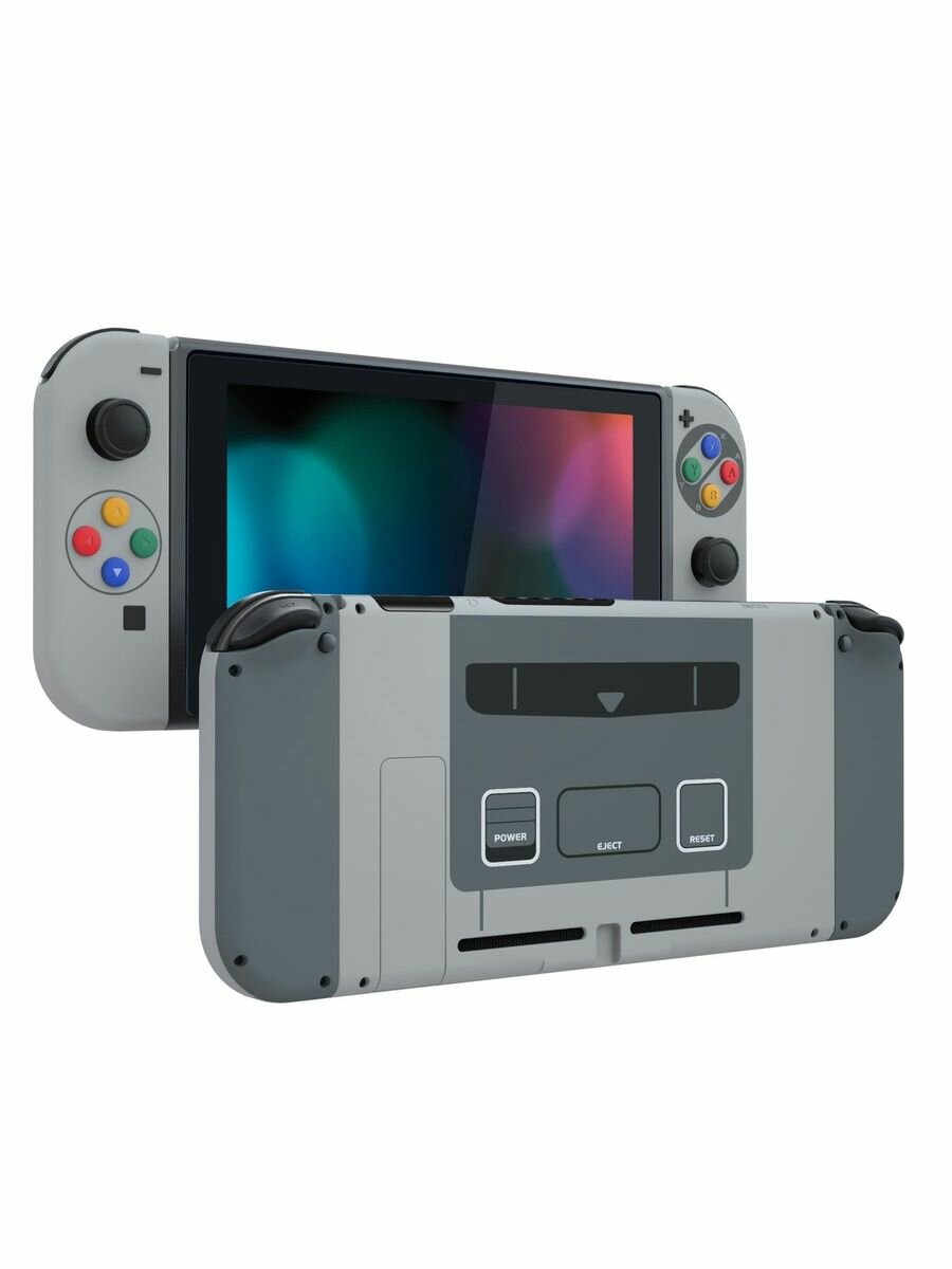 Набор сменного корпуса eXtremeRate с полным комплектом кнопок и задней крышкой для Nintendo Switch (DIY)-bang