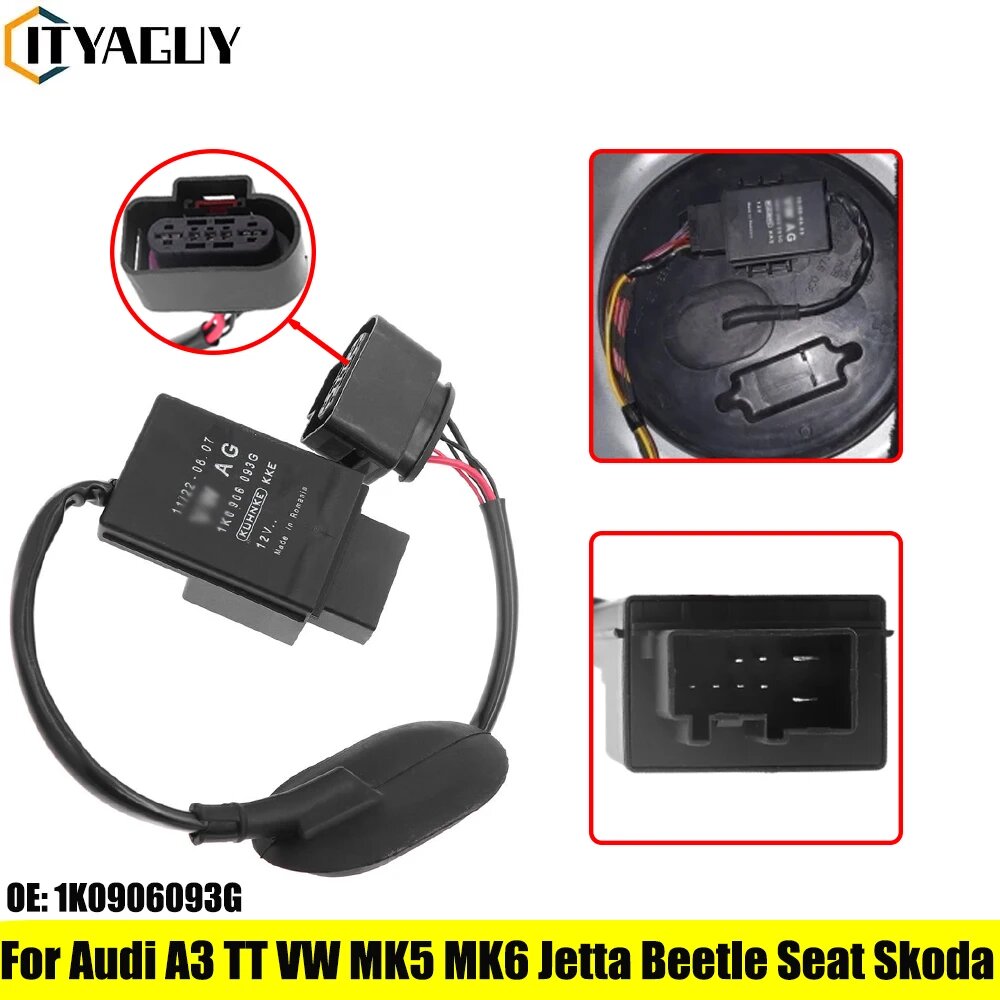 Модуль Управления Топливным Насосом VW Jetta CC Beetle Passat Audi A1 A3 TT Seat Skoda 1K0906093G - Аксессуар Для Автомобильн.